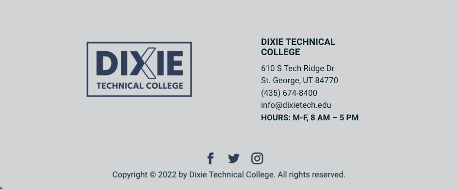 Dixie Technical College Login - Dixie Technical College